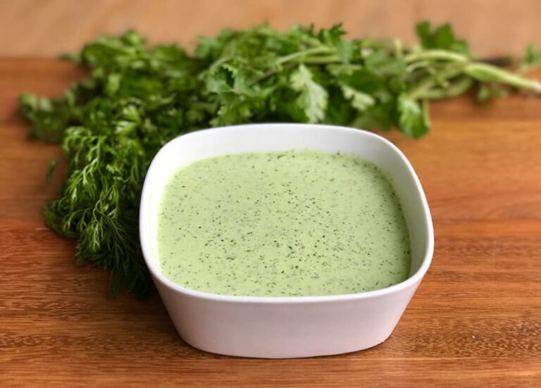 Salsa de cilantro - Receta Rápida y Fácil